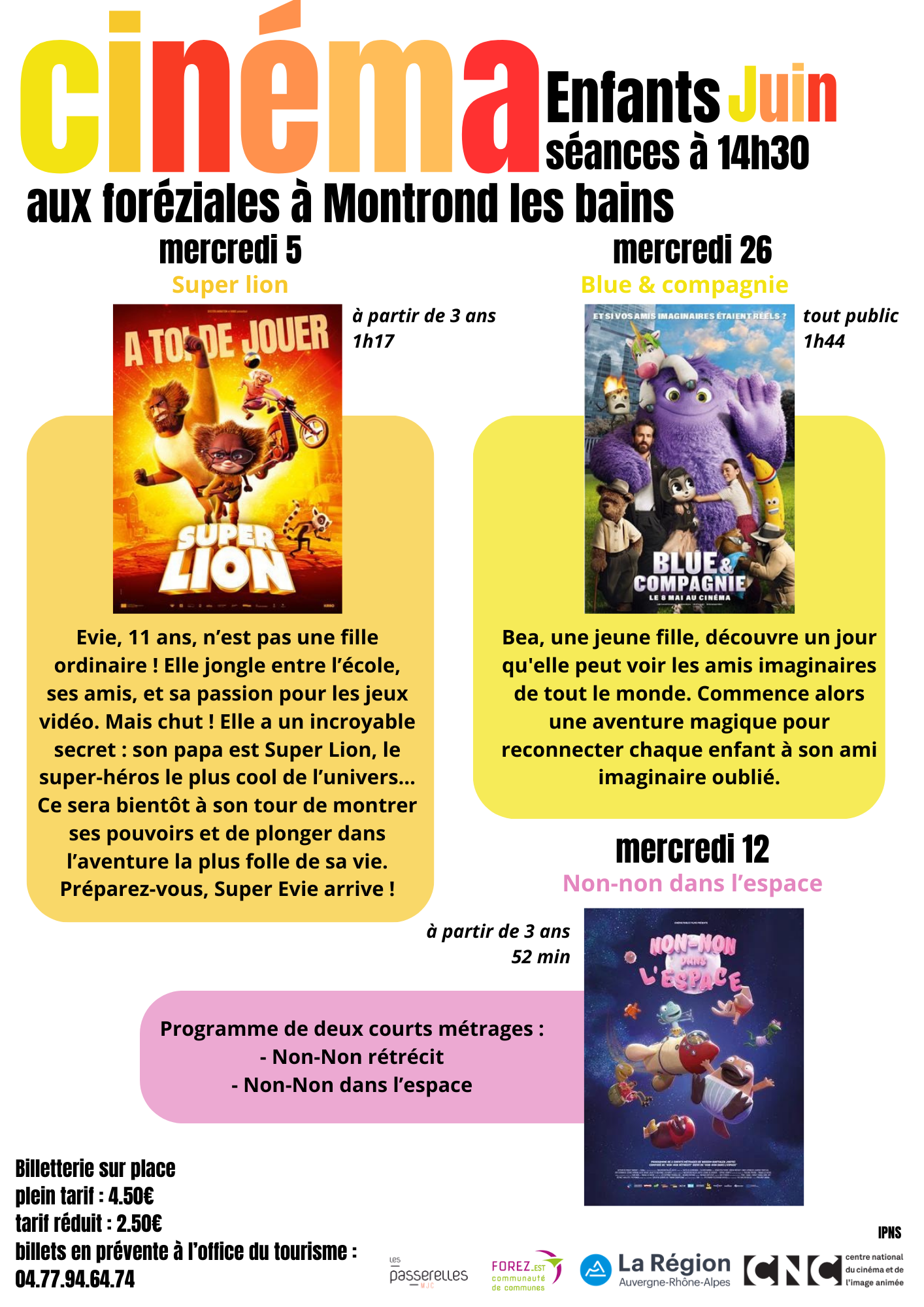 Cinéma - Ville de Montrond les Bains